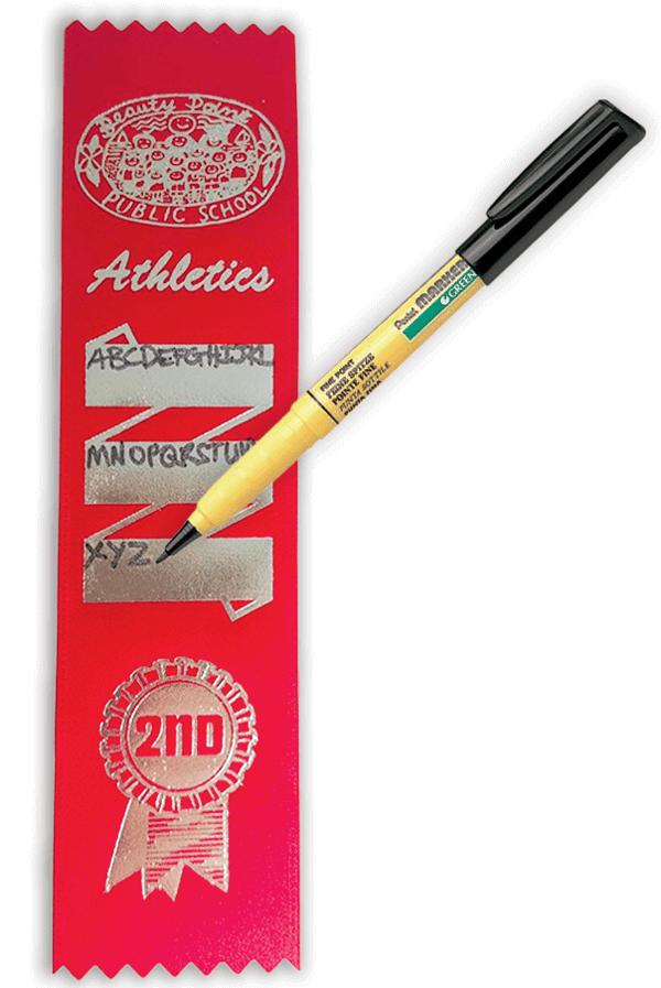 What Pen Should I Use To Write On Ribbons?